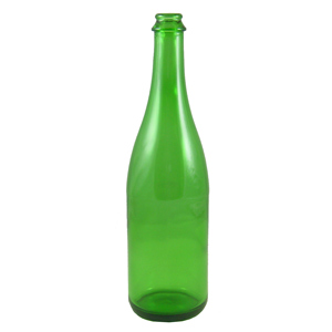 750ml Green Champagne Bottles | Alternative Beverage