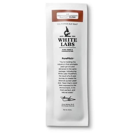 White Labs Liquid Home Beer Making Yeast Page 1 of 1